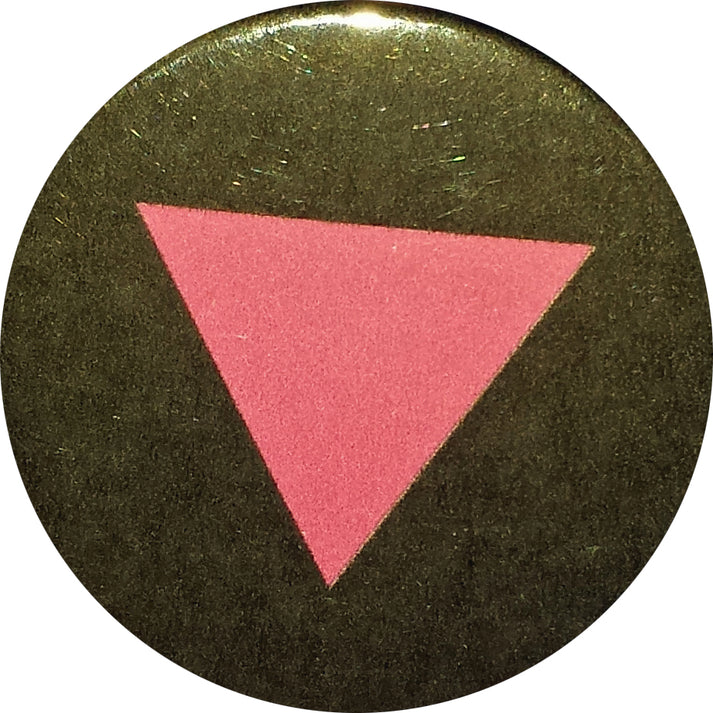 Pink Triangle Badge – The Bookish Type
